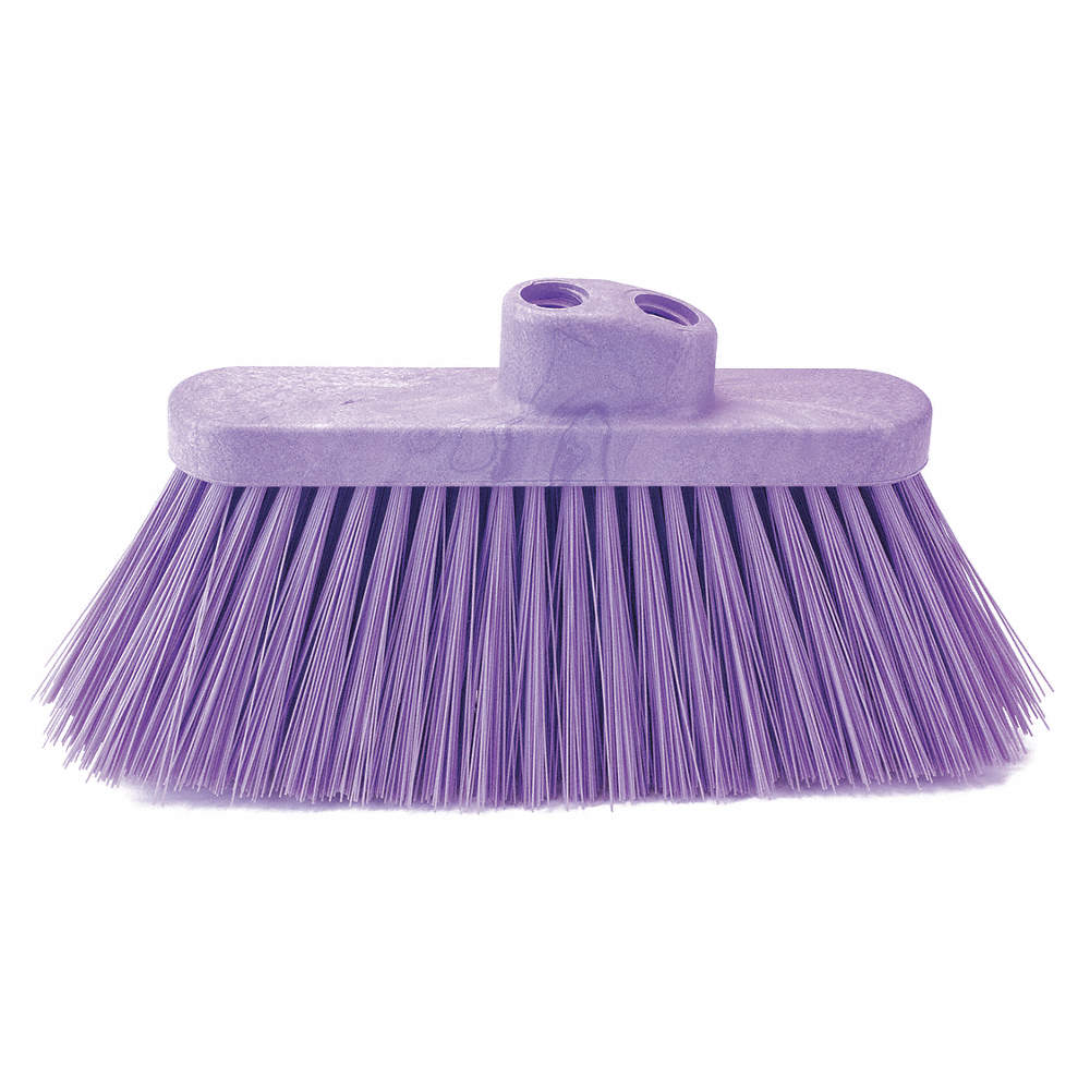 Escoba angular PBT dureza media morada BRUSHTECH | Glanz
